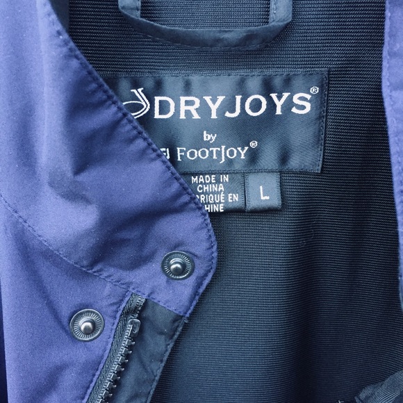 Dry joys | Jackets & Coats | Dryjoys Blue Mens Raincoat Golf Jacket L ...